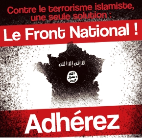 Le FN fait sa promotion avec le drapeau de Daesh | Fdebranche